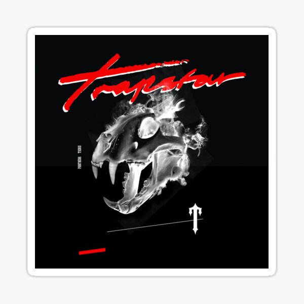 "TRAPSTAR CARCUS" Sticker for Sale by Trapstarrr | Redbubble