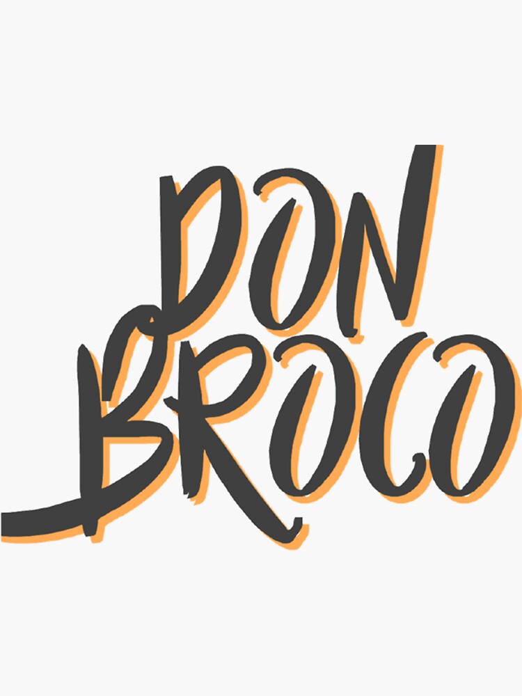 "Don Broco Sticker" Sticker by lolasalina | Redbubble