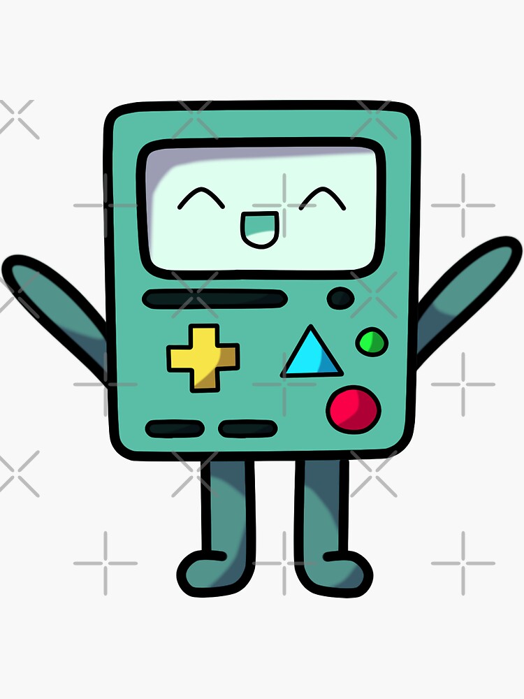 "BMO" Sticker by ArekkuArt | Redbubble