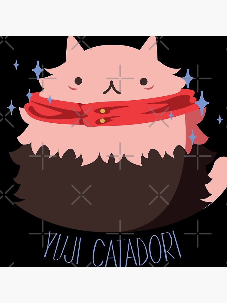 "Chibi Yuji Cat" Poster by Lee-Dunmire | Redbubble