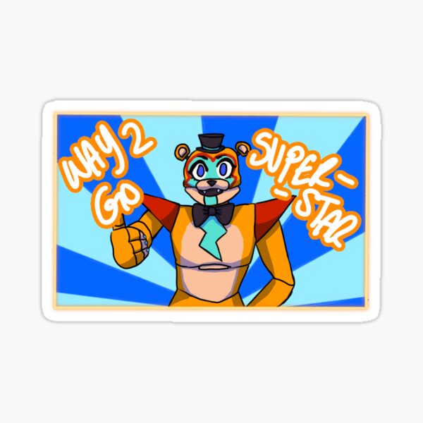 "Way 2 Go Superstar!" Sticker by starbunnie | Redbubble