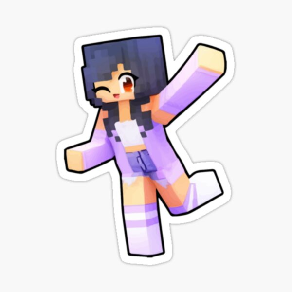 "Aphmau cat" Sticker by Kids-zin | Redbubble