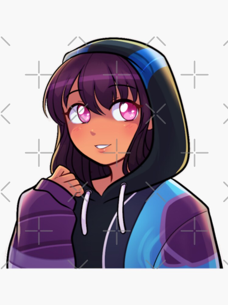 "Aphmau cat" Sticker by Kids-zin | Redbubble