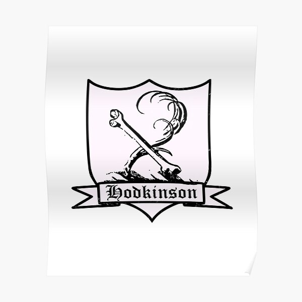"Hodkinson Surname Crest" Poster for Sale by ljrigby | Redbubble