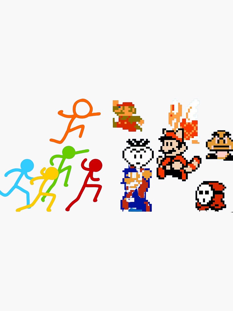 "alan becker " Sticker by bella-ilin | Redbubble