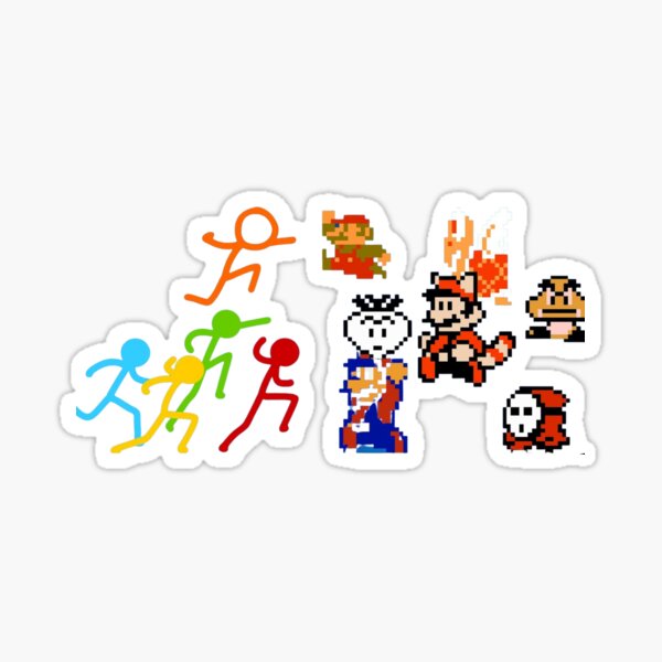 "alan becker " Sticker by bella-ilin | Redbubble