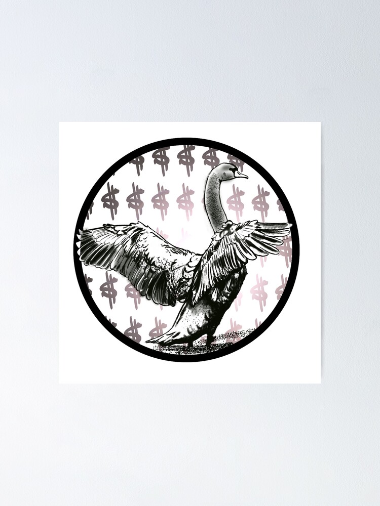 "SWAN BOI" Poster for Sale by AxRodriguez31 | Redbubble