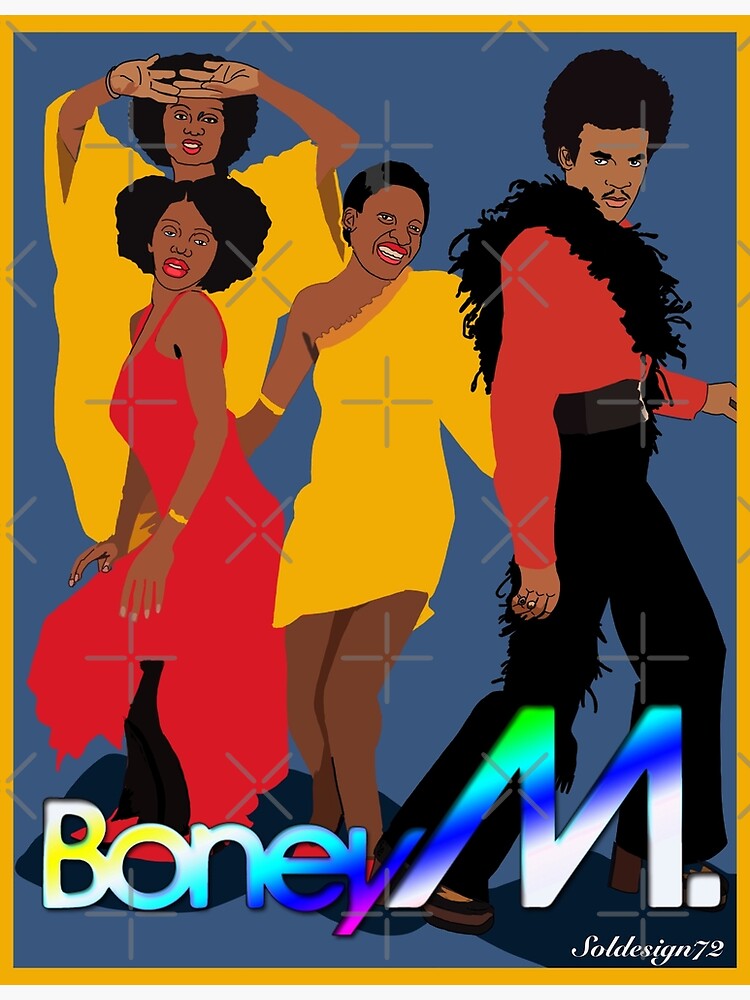 "The M is Boney" Poster for Sale by soldesign72 | Redbubble