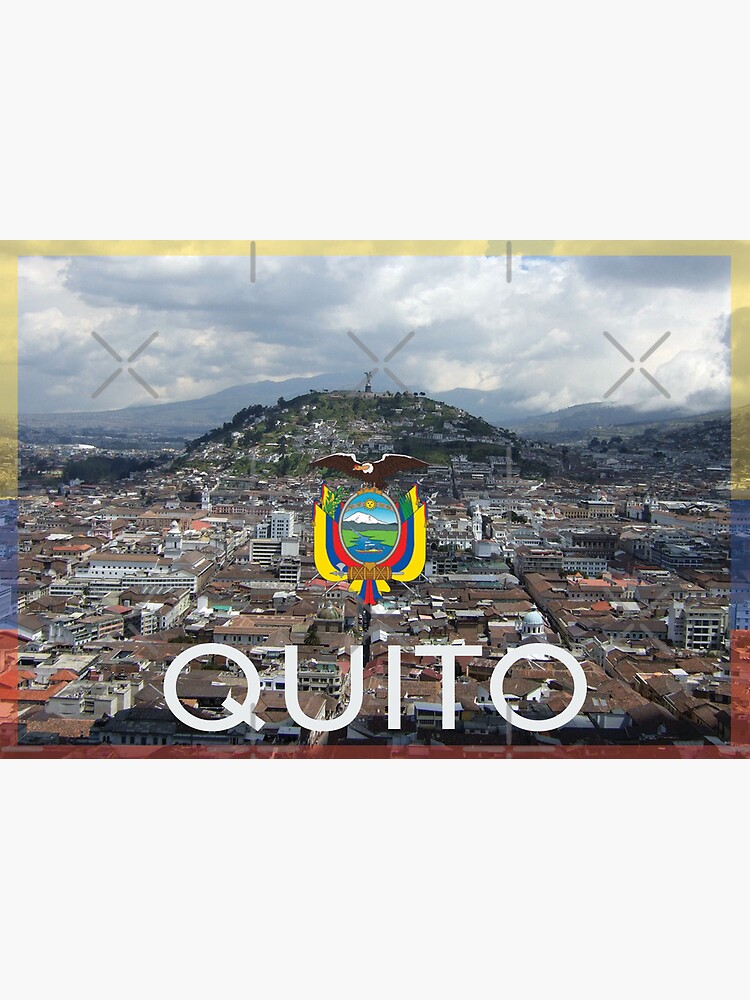 "Quito - Ecuador" Postcard for Sale by enigmaart | Redbubble