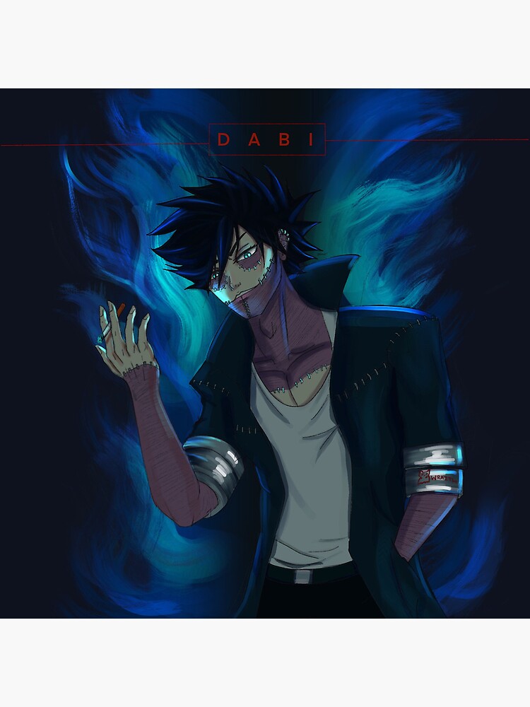 "Dabi Blue Flame BNHA" Photographic Print for Sale by Ever-Wraith ...