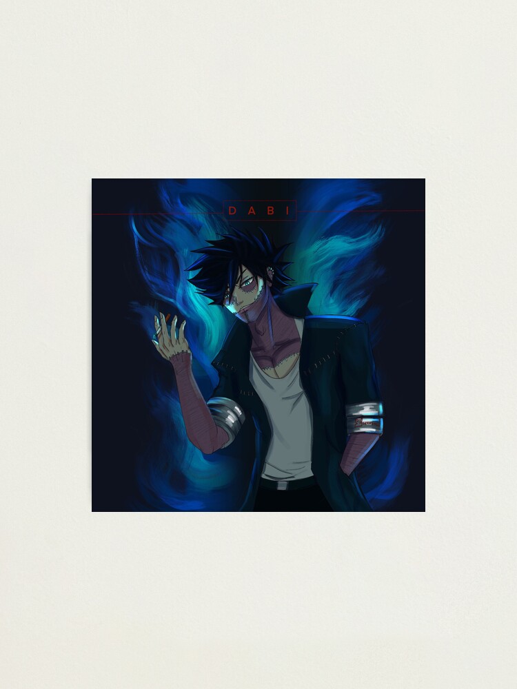 "Dabi Blue Flame BNHA" Photographic Print for Sale by Ever-Wraith ...