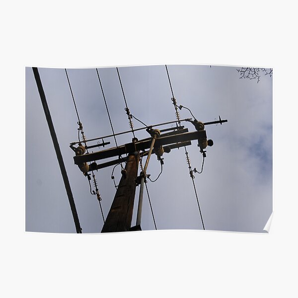 "Connecting to the Electrical Grid in Edmonton, Alberta" Poster by ...