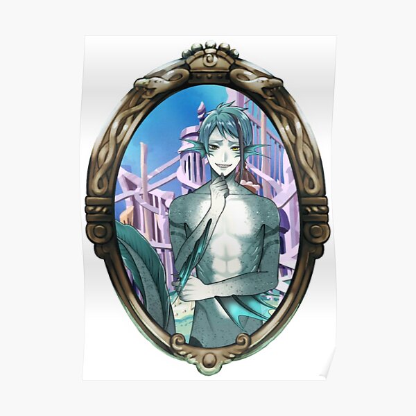 "Eel! Jade Leech(Twisted Wonderland)" Poster by trixiestar2 | Redbubble