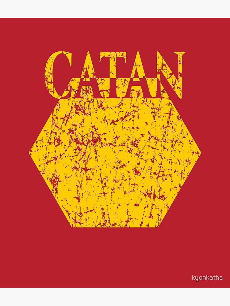 "Catan Gold" Poster for Sale by kyohkatha | Redbubble