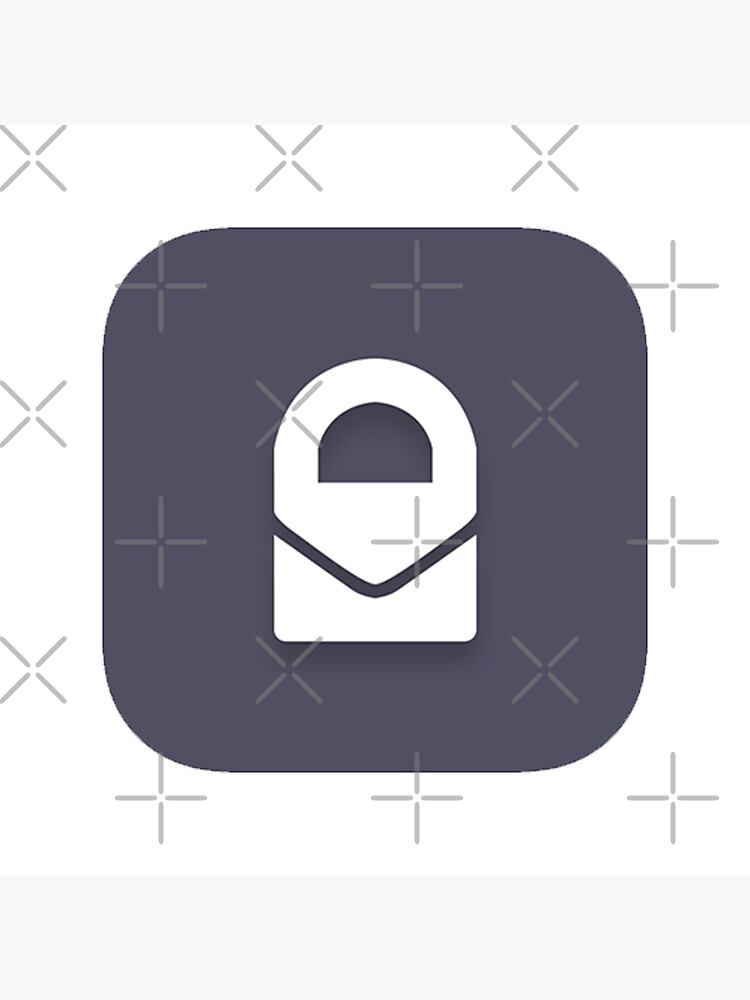 "ProtonMail icon logo" Sticker by iTadzio | Redbubble
