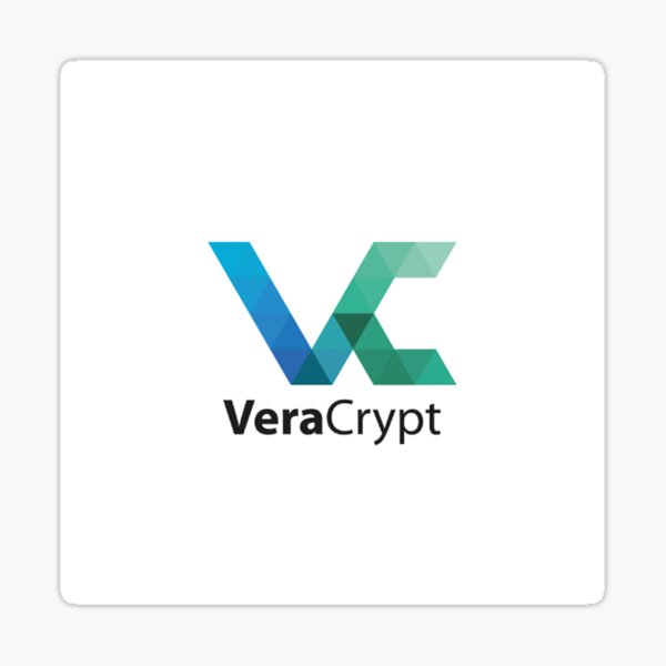 "VeraCrypt - encryption logo vera crypt" Sticker for Sale by iTadzio ...