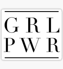 Grl Pwr: Stickers | Redbubble