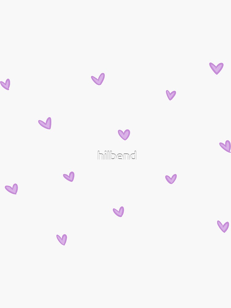 "Purple Heart Stickers" Sticker for Sale by hilbend | Redbubble
