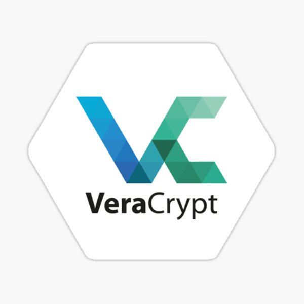 "Veracrypt logo sticker" Sticker by iTadzio | Redbubble