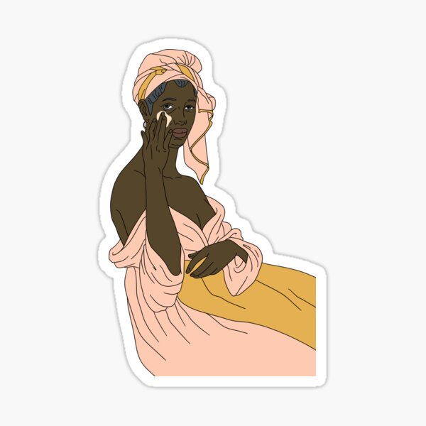 "Modern Madeline" Sticker by DMBrigman | Redbubble