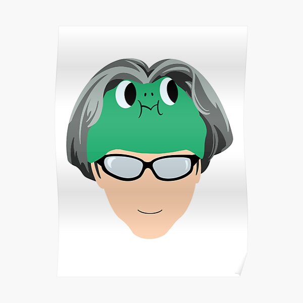 "The8 Frog" Poster for Sale by KevInspiration | Redbubble