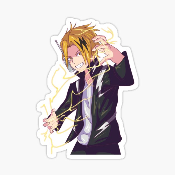 "Denki Kaminari " Sticker by MissAlaynious | Redbubble