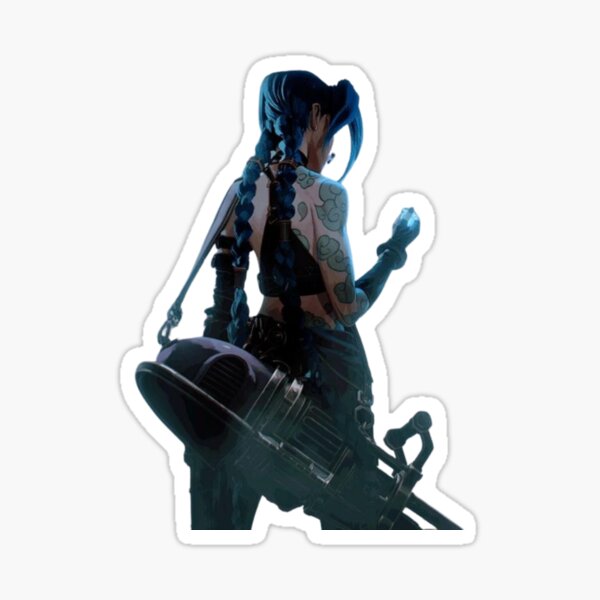 "Jinx arcane" Sticker by BATIF | Redbubble