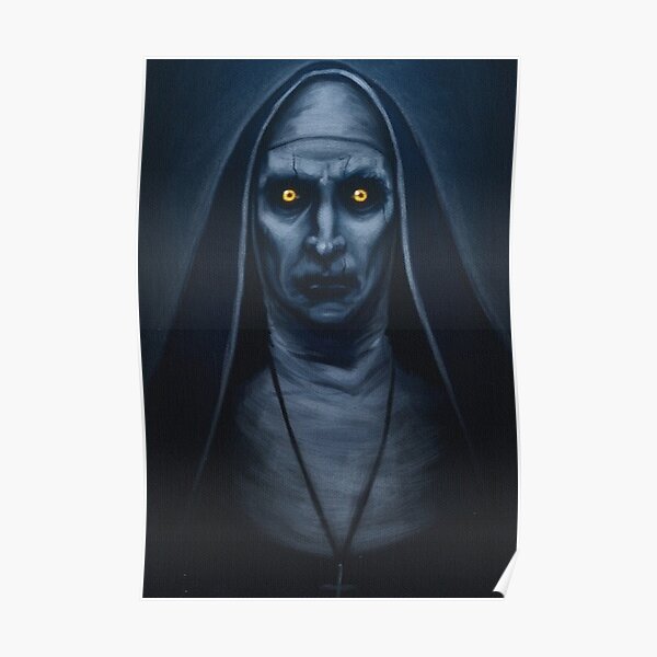"Valak Painting" Poster for Sale by heatherscc | Redbubble