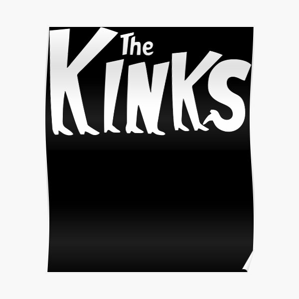 "The Kinks Logo MERCHANDISE" Poster for Sale by avichole1584 | Redbubble