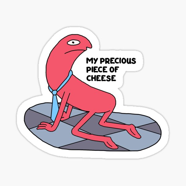 "Smiling Friends - Alan's Cheese" Sticker for Sale by jennamcasey ...