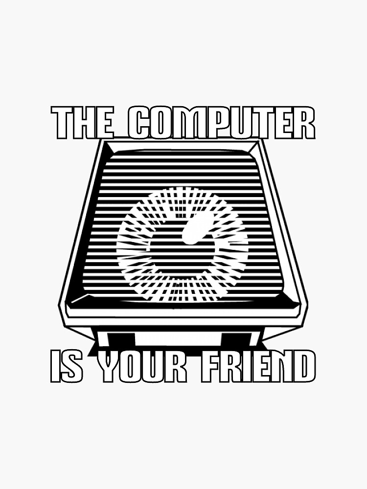 "Eyeball Computer" Sticker for Sale by tomaccofarmer | Redbubble