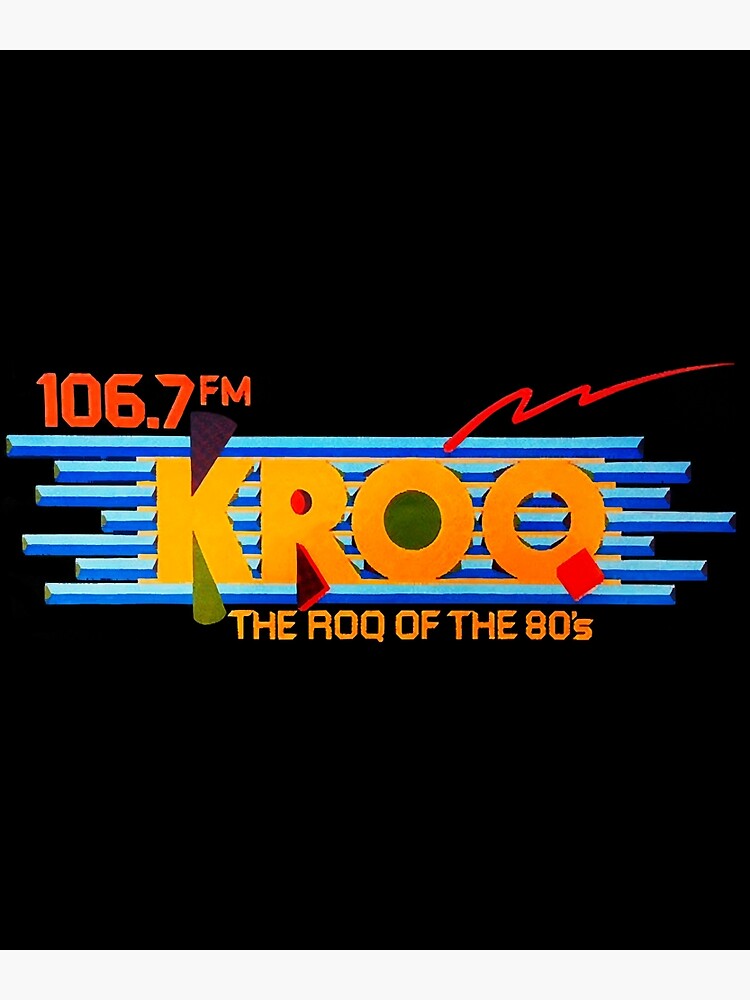 Lámina fotográfica «KROQ 106.7 Estación de radio de rock alternativo ...