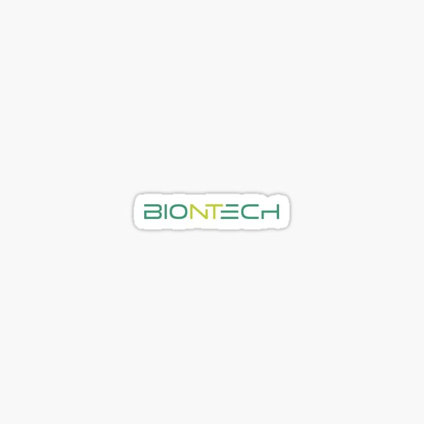 "BIONTECH" Sticker by Danielille | Redbubble