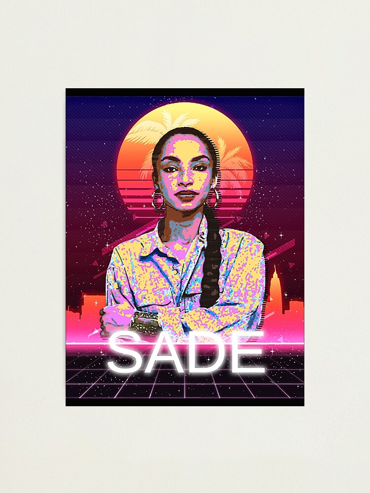 "Sade Adu 80's Sade Adu Classic" Photographic Print for Sale by ...