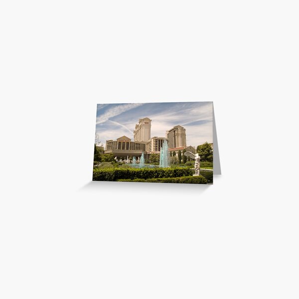 "Caesars Palace, Las Vegas" Greeting Card by urbanphotos | Redbubble