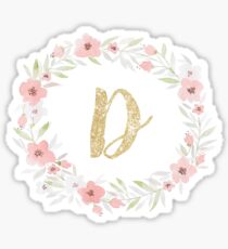 Letter D Stickers | Redbubble