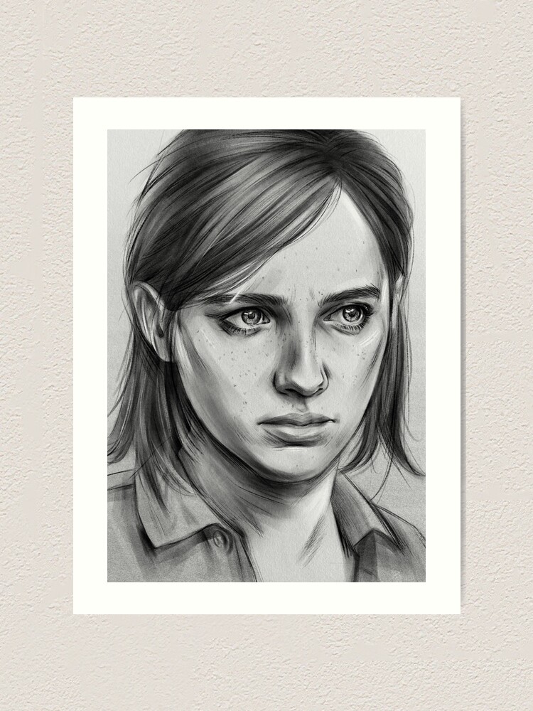 "Portrait of Ellie Williams" Art Print for Sale by scarletcolour ...