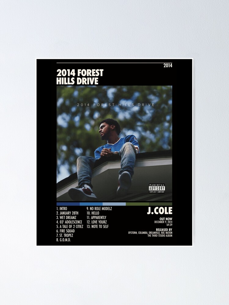 "j cole minimal albums Classic ." Poster by neilldannie | Redbubble