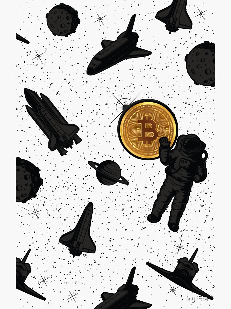"money space" Sticker by My-Era | Redbubble