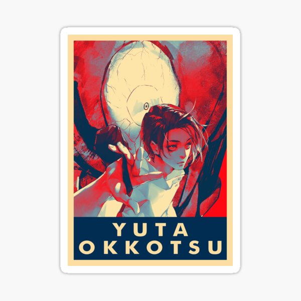 "YUTA OKKOTSU" Sticker by AZURESIEGFRIED | Redbubble