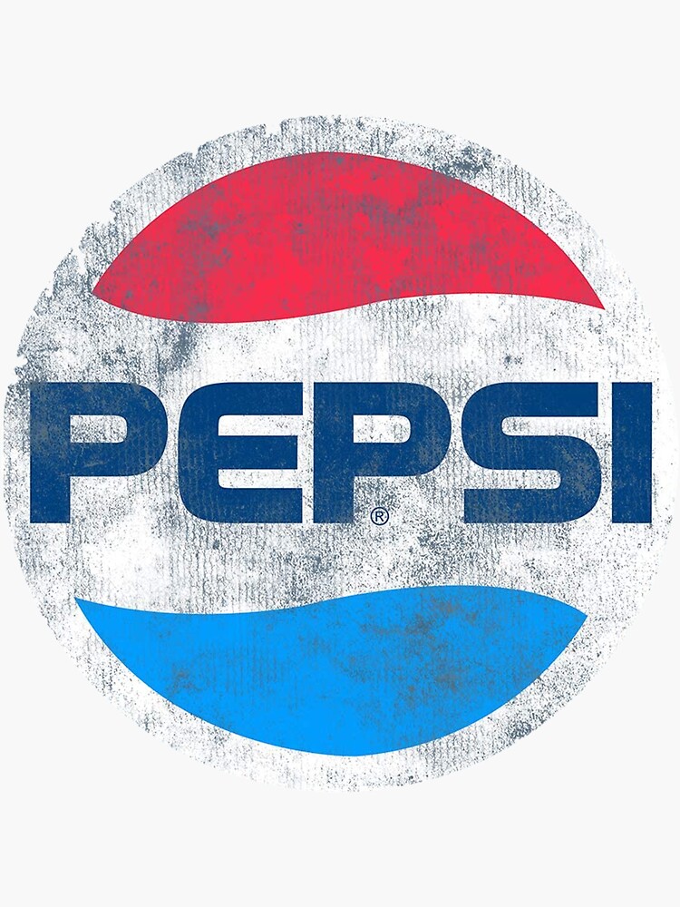"vintage pepsico" Sticker by andyclassic | Redbubble