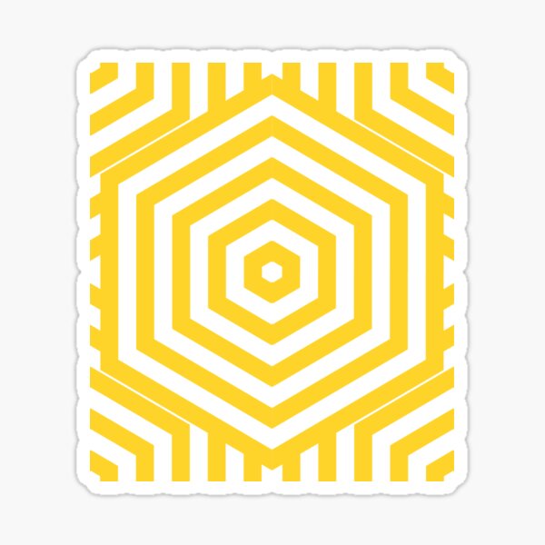 "overlapping shape" Sticker by sableak | Redbubble