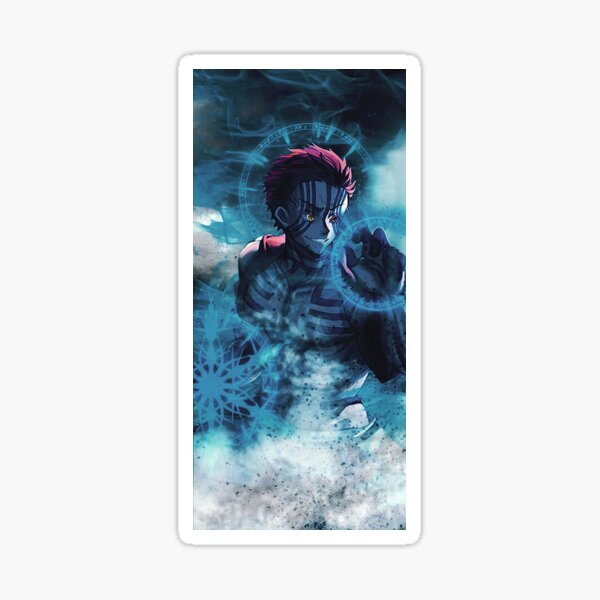 "Akaza - Demon Slayer" Sticker for Sale by TeddyRules1 | Redbubble
