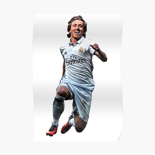"Illustration Luka Modric Art" Poster by MikaZhafran | Redbubble