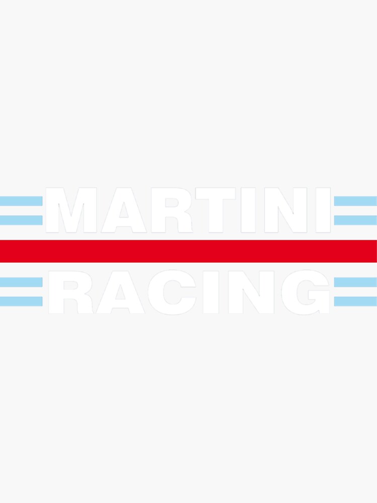 "Martini Racing (backgroundless) Essential T-Shirt" Sticker by ...