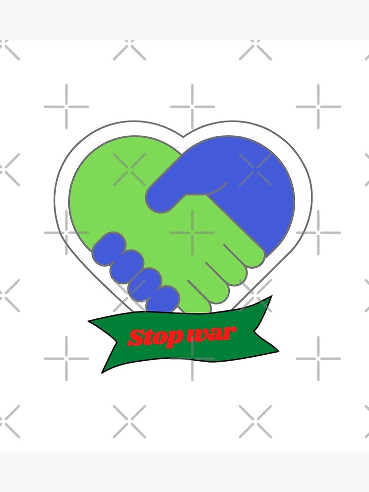 "Stop War" Poster for Sale by SRKSHOP | Redbubble