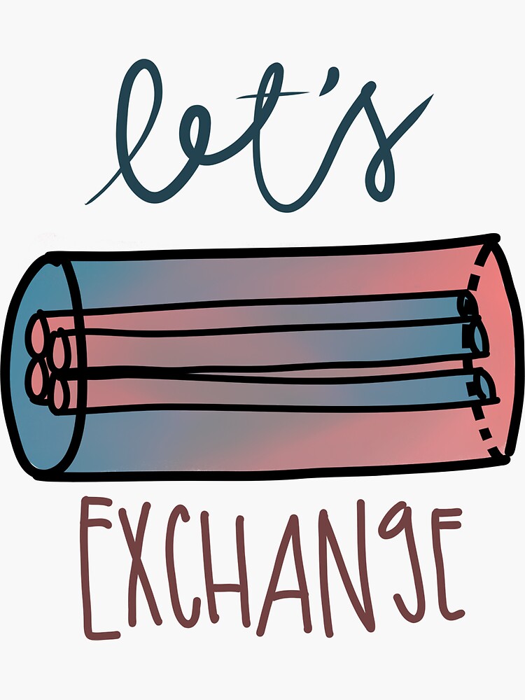 "heat exchanger" Sticker by laavrisart | Redbubble