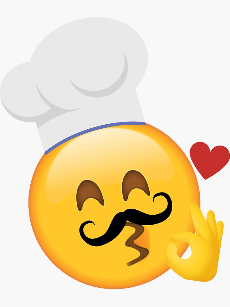 "Chef's Kiss" Sticker for Sale by gotedge | Redbubble