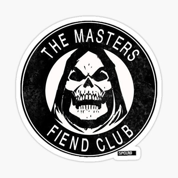 "Masters Of The Universe Fiend Club" Sticker by AlexTeles | Redbubble