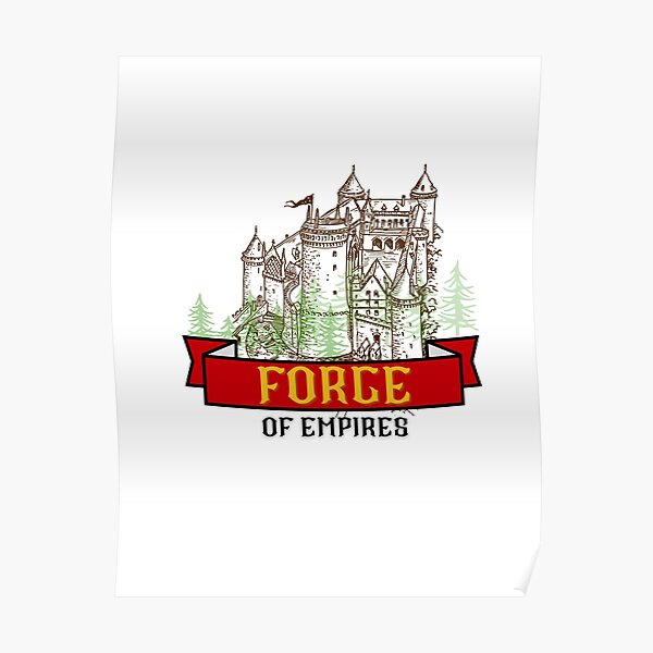 "The Forge of Empires - castle stone keep" Poster by SAVV-Y | Redbubble